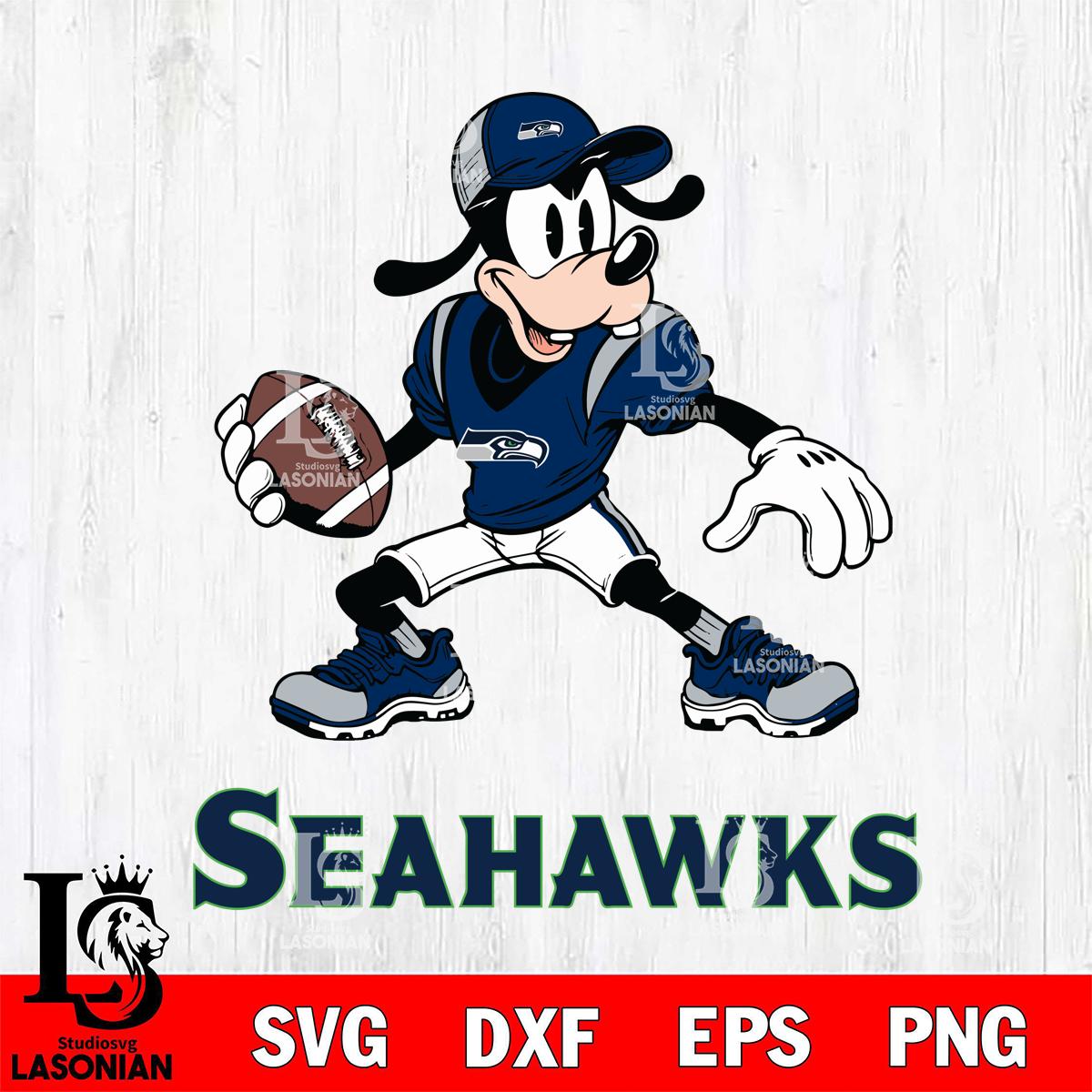 Seattle Seahawks Goofy Disney – lasoniansvg