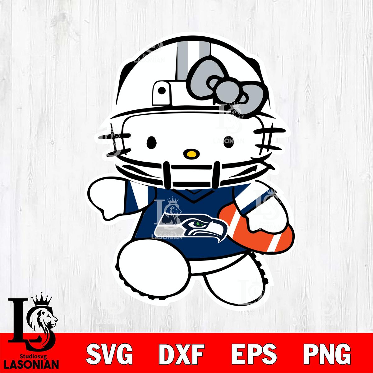 Seattle Seahawks Hello Kitty sport 8 – lasoniansvg