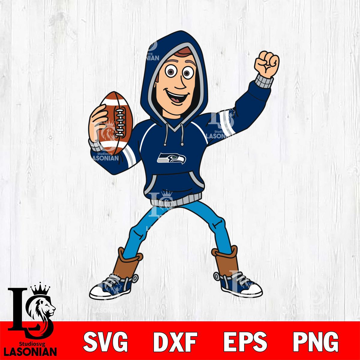 Seattle Seahawks Toy Story Football Christmas – lasoniansvg