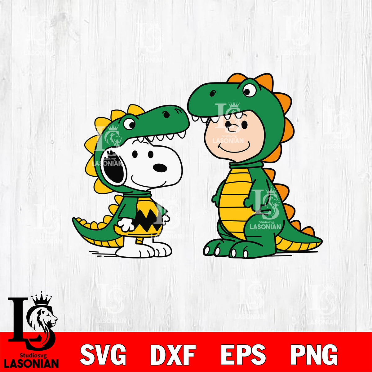 Snoopy And Charlie Brown Dinosaur – lasoniansvg