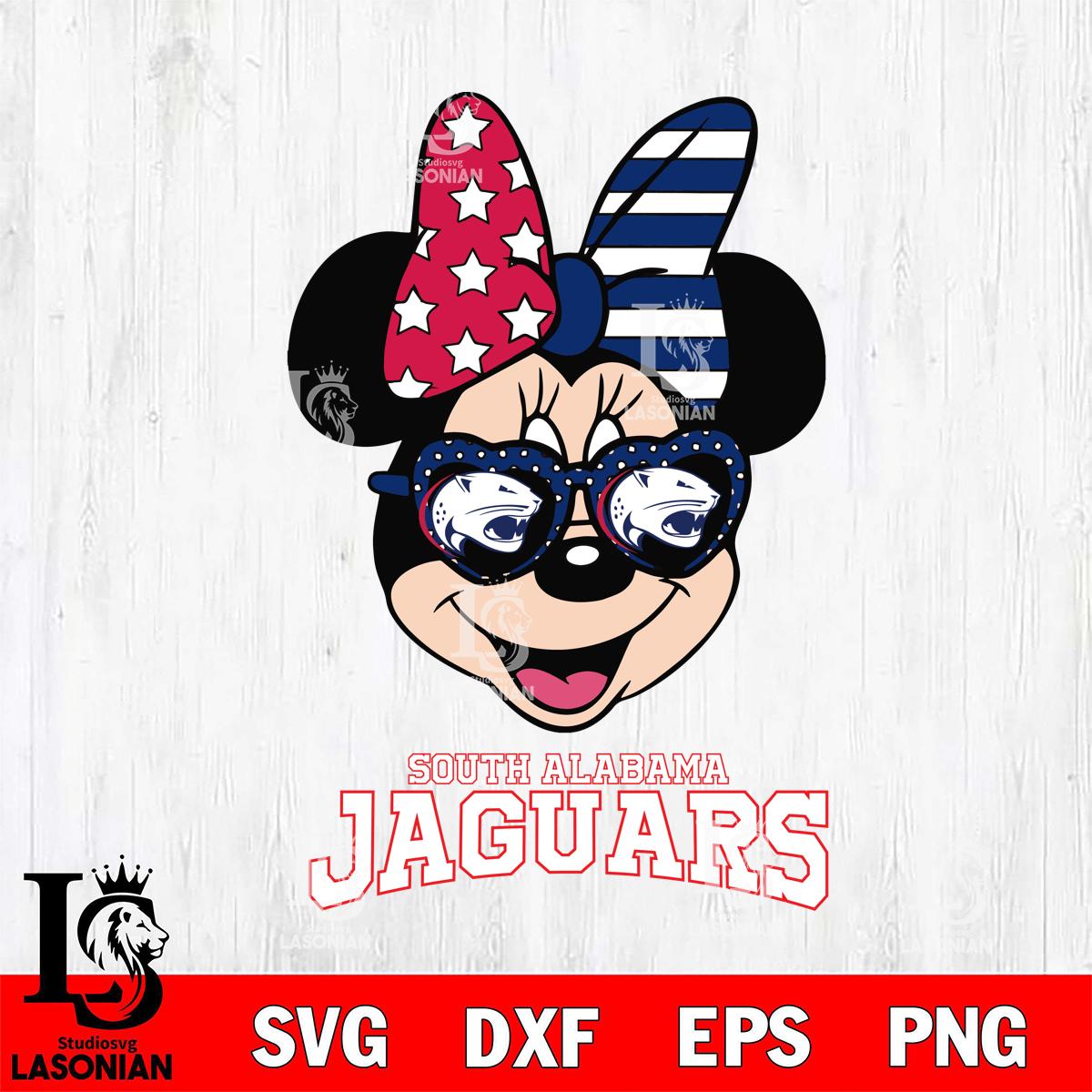 South Alabama Jaguars Minnie Mouse Love 2 – lasoniansvg