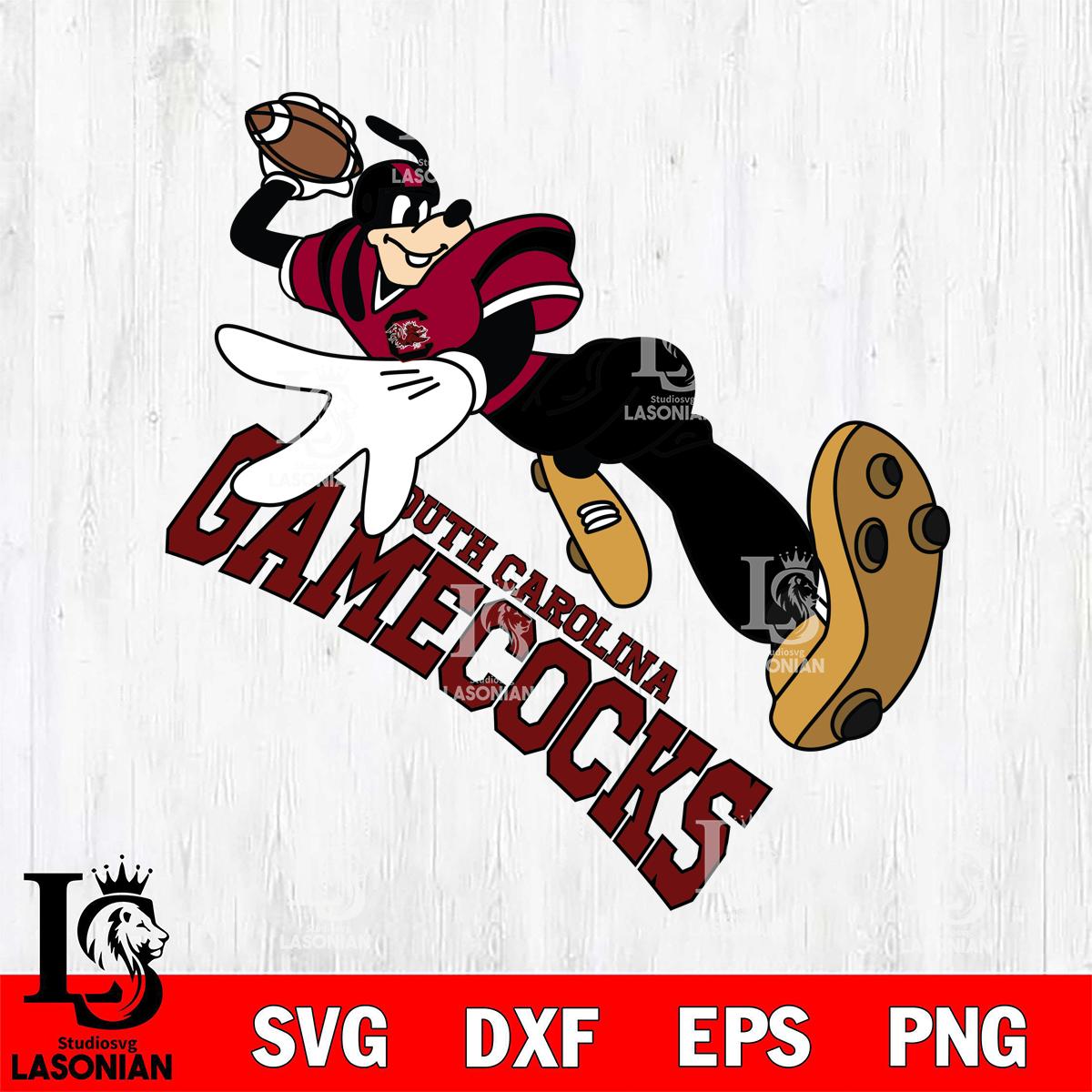 South Carolina Gamecocks Goofy rugby player – lasoniansvg
