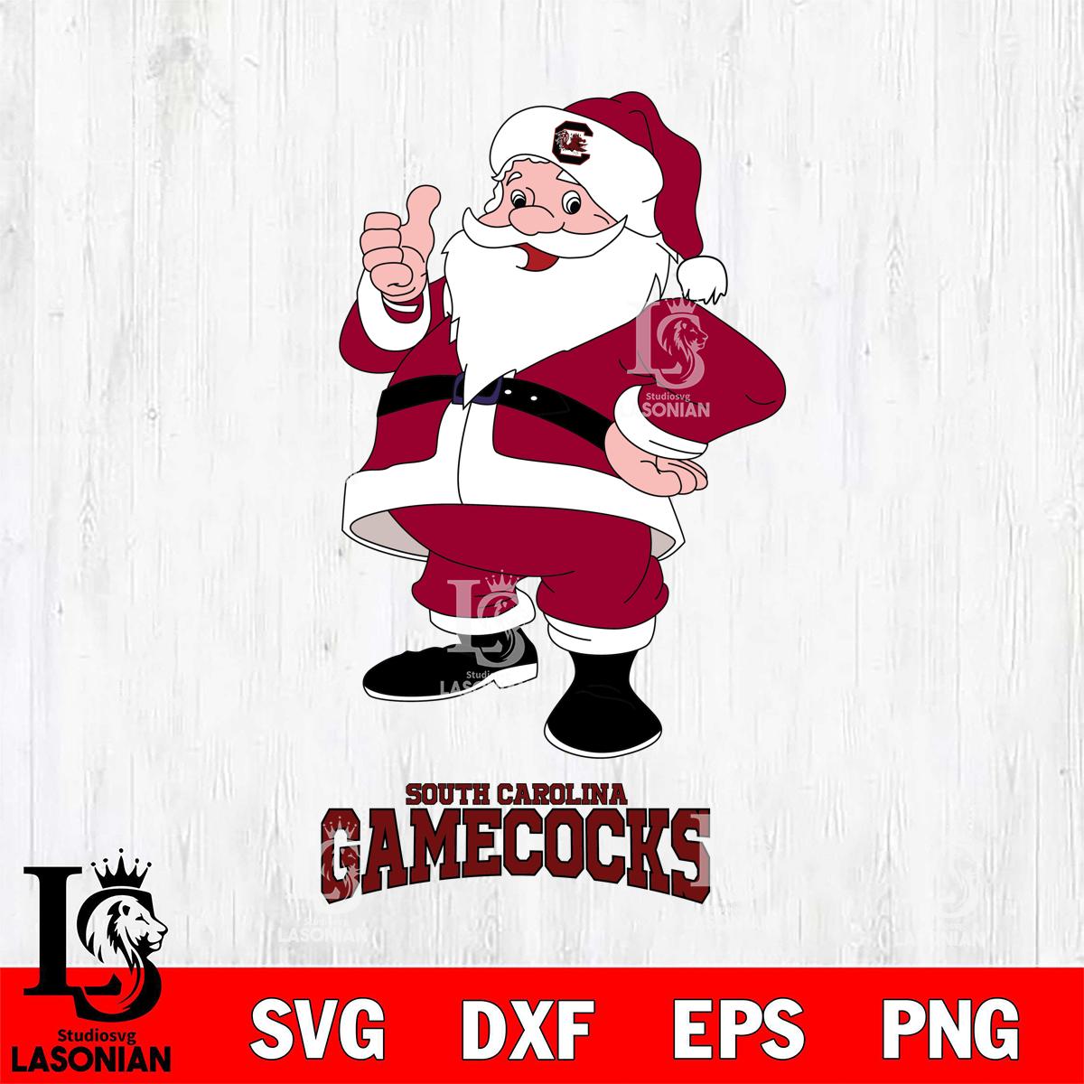 South Carolina Gamecocks Santa claus – lasoniansvg