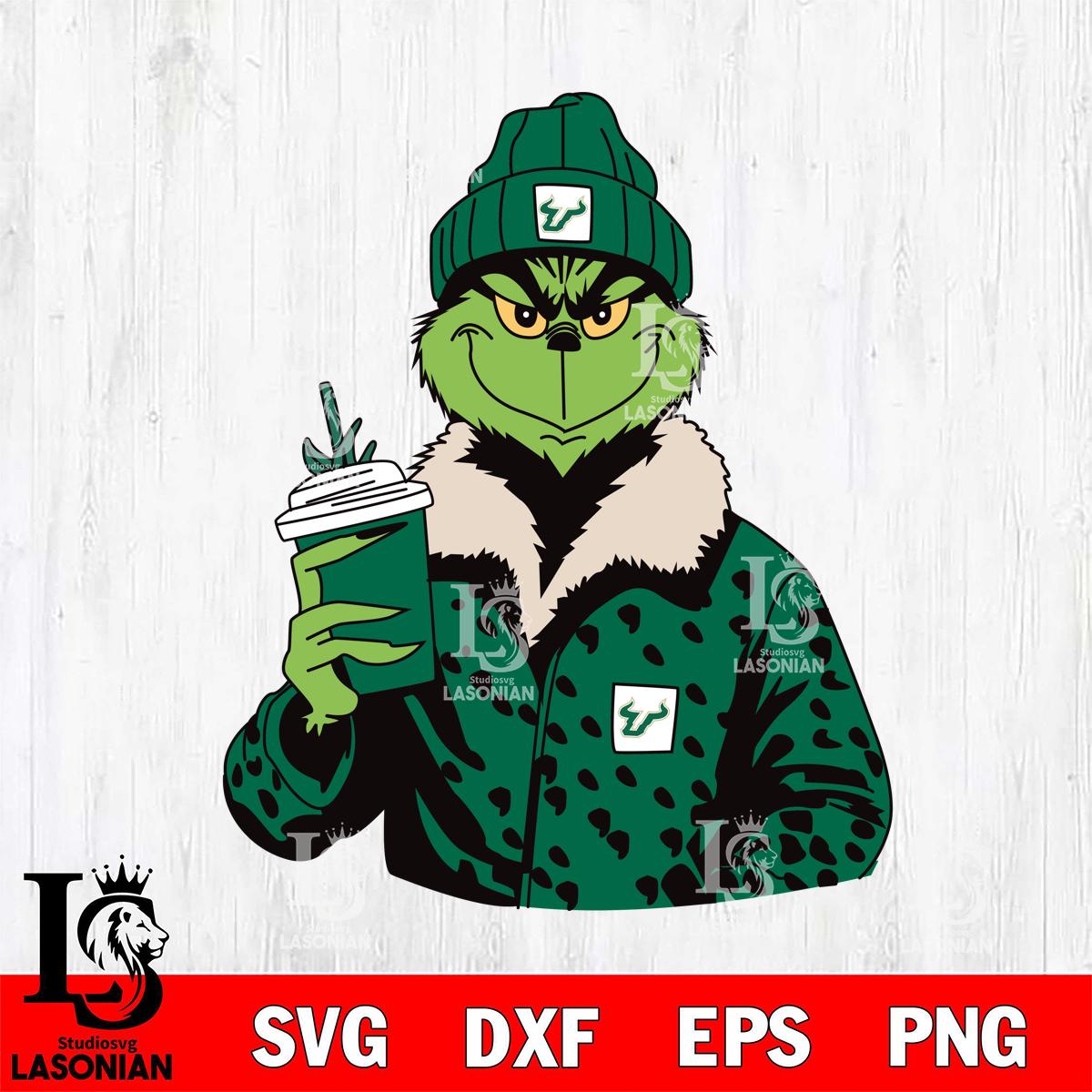 South Florida Bulls Boujee Grinch 12 – lasoniansvg