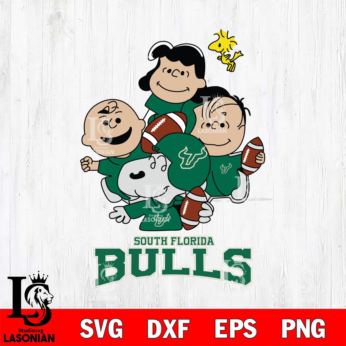 South Florida Bulls Snoopy Sport 4 – lasoniansvg