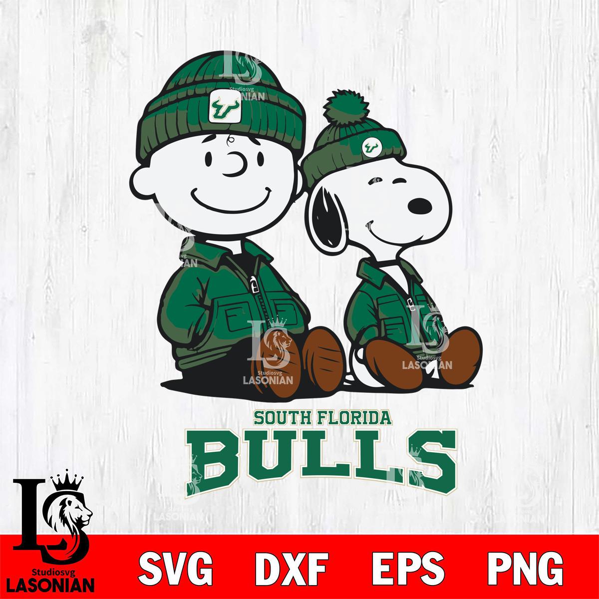 South Florida Bulls Snoopy Sport 6 – lasoniansvg