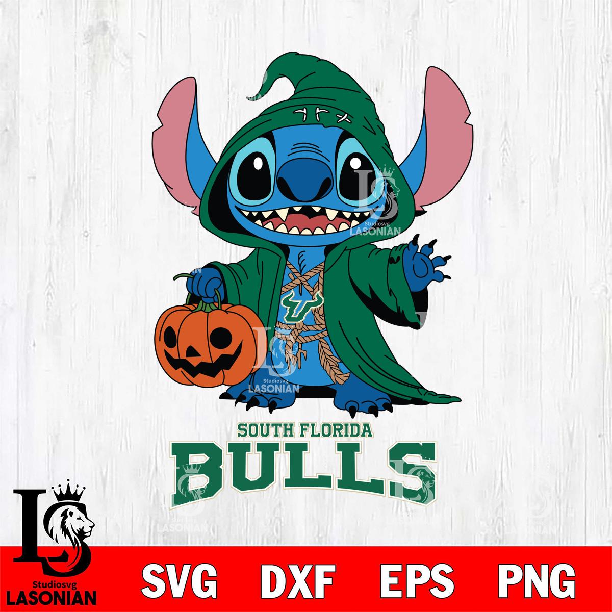 South Florida Bulls Stitch Horror – lasoniansvg