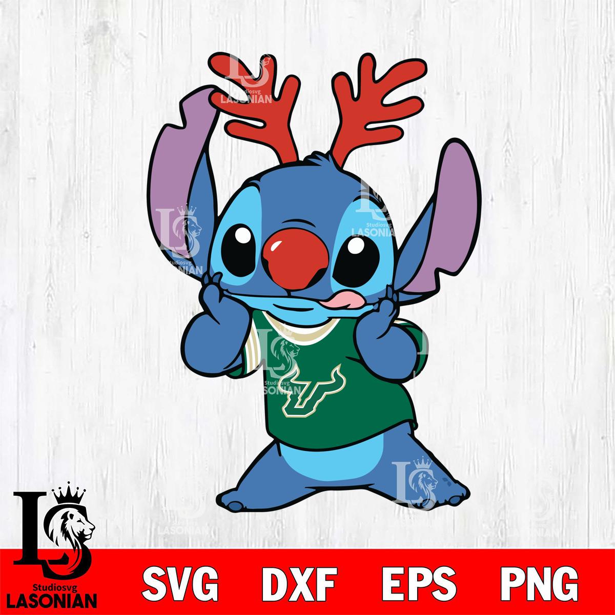South Florida Bulls Stitch Reindeer – lasoniansvg