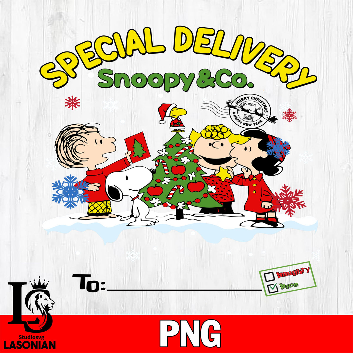 Special Delivery Snoopy & Co – lasoniansvg