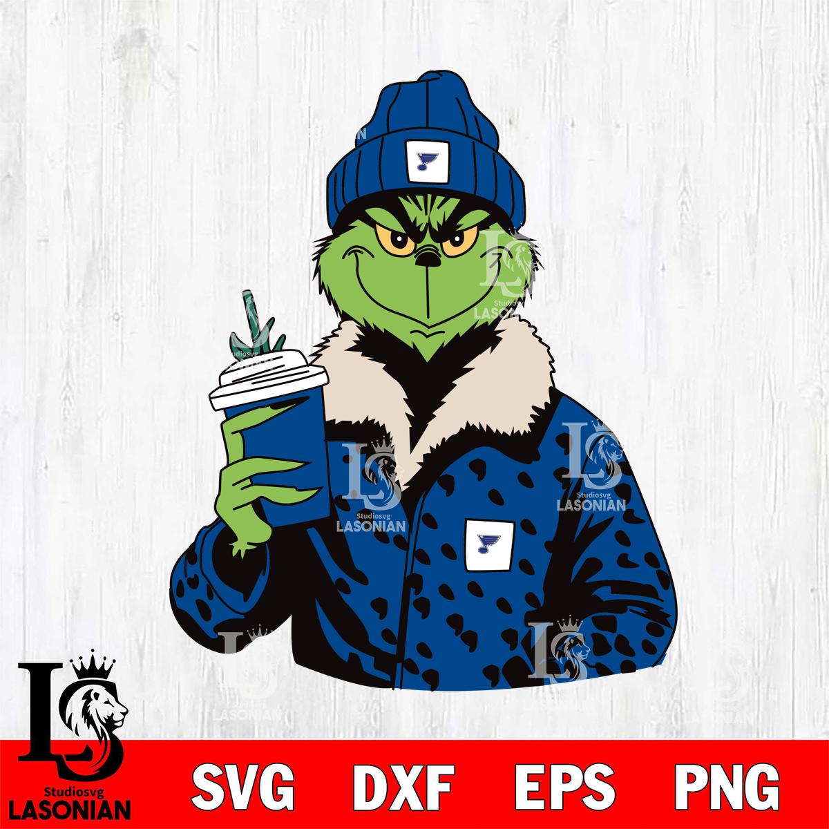 St Louis Blues Boujee Grinch 12 – lasoniansvg