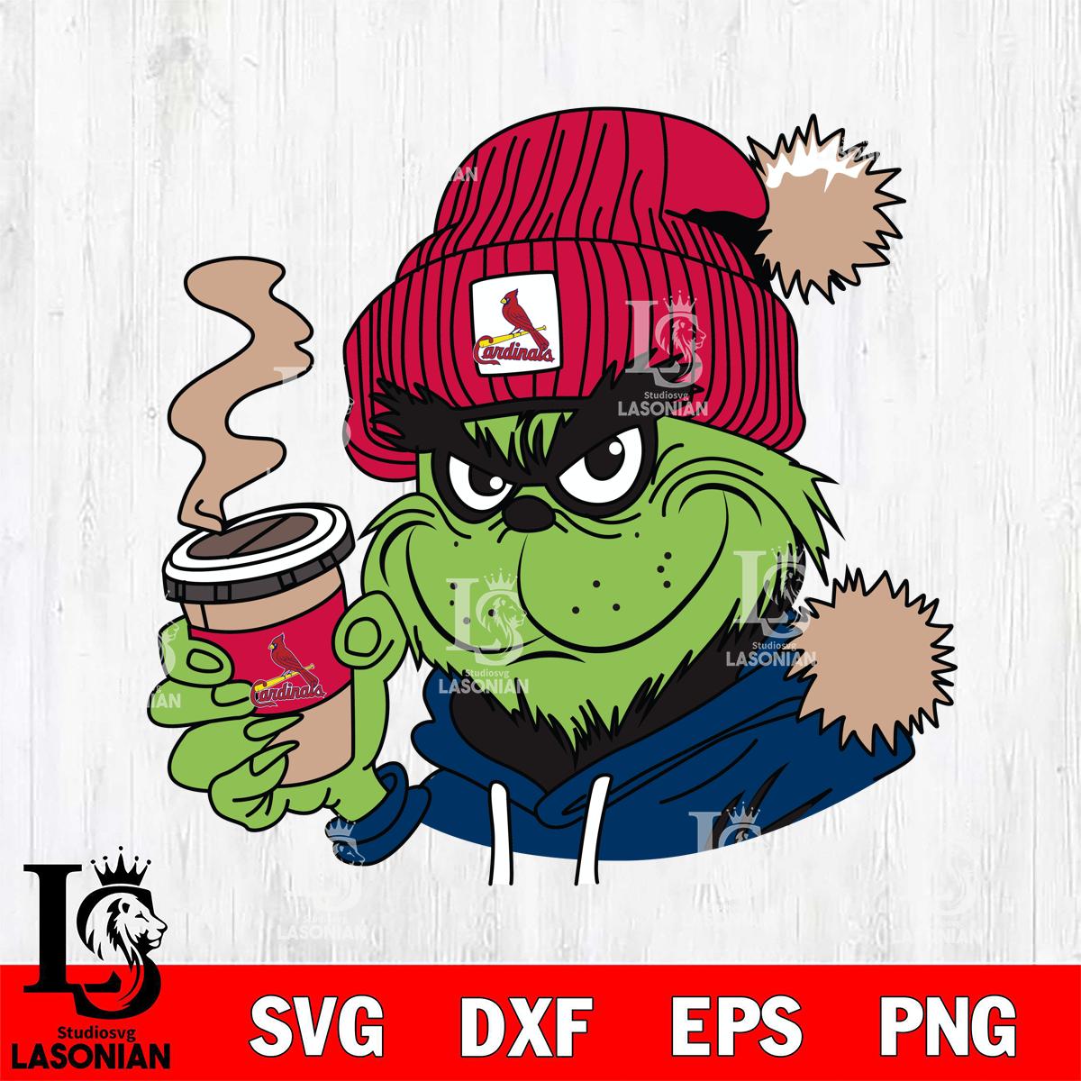 St Louis Cardinals Boujee Grinch 4 – lasoniansvg