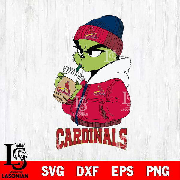 St Louis Cardinals Grinch Bougie Sport – lasoniansvg