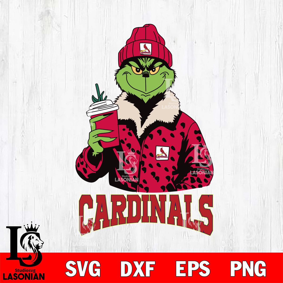 St Louis Cardinals Grinch Christmas – lasoniansvg