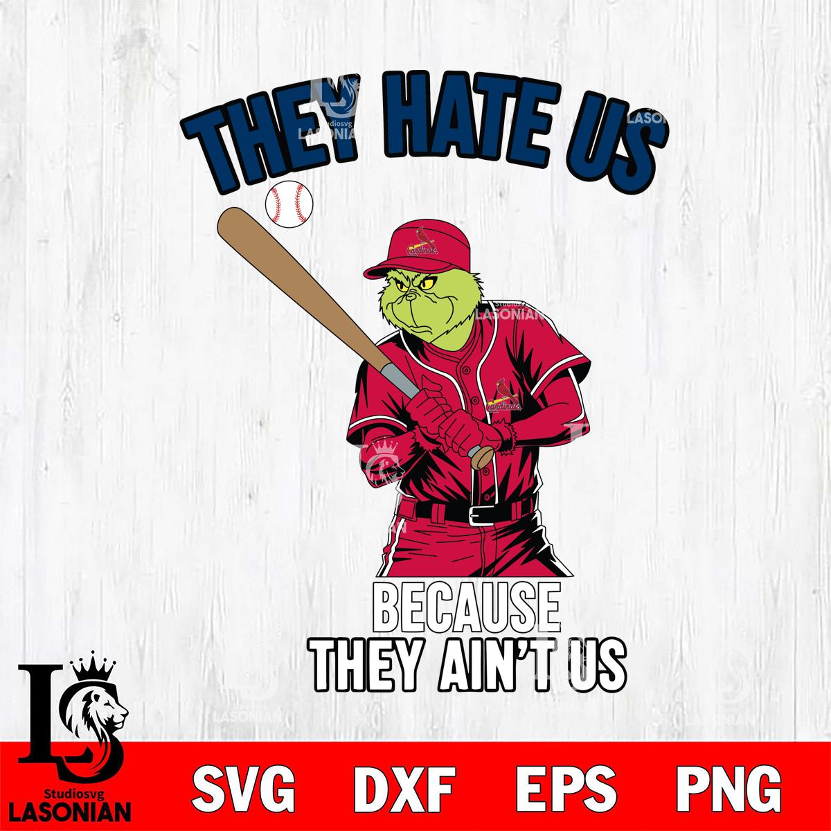 St Louis Cardinals Grinch baseball player – lasoniansvg