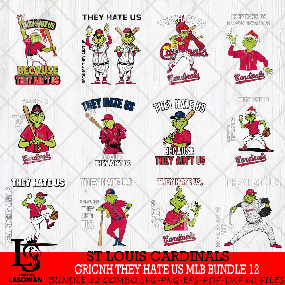 St Louis Cardinals Grinch Christmas MLB Bundle – lasoniansvg