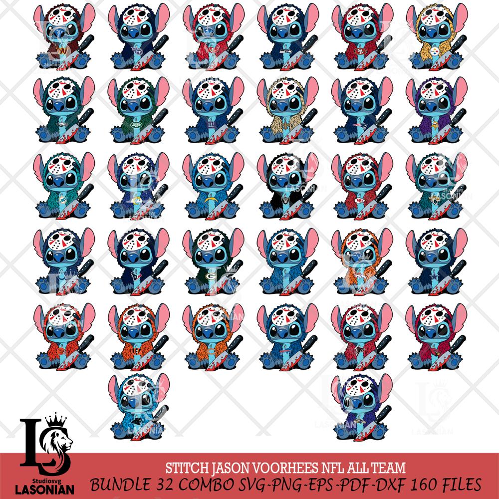 Stitch Jason Voorhees NFL – lasoniansvg