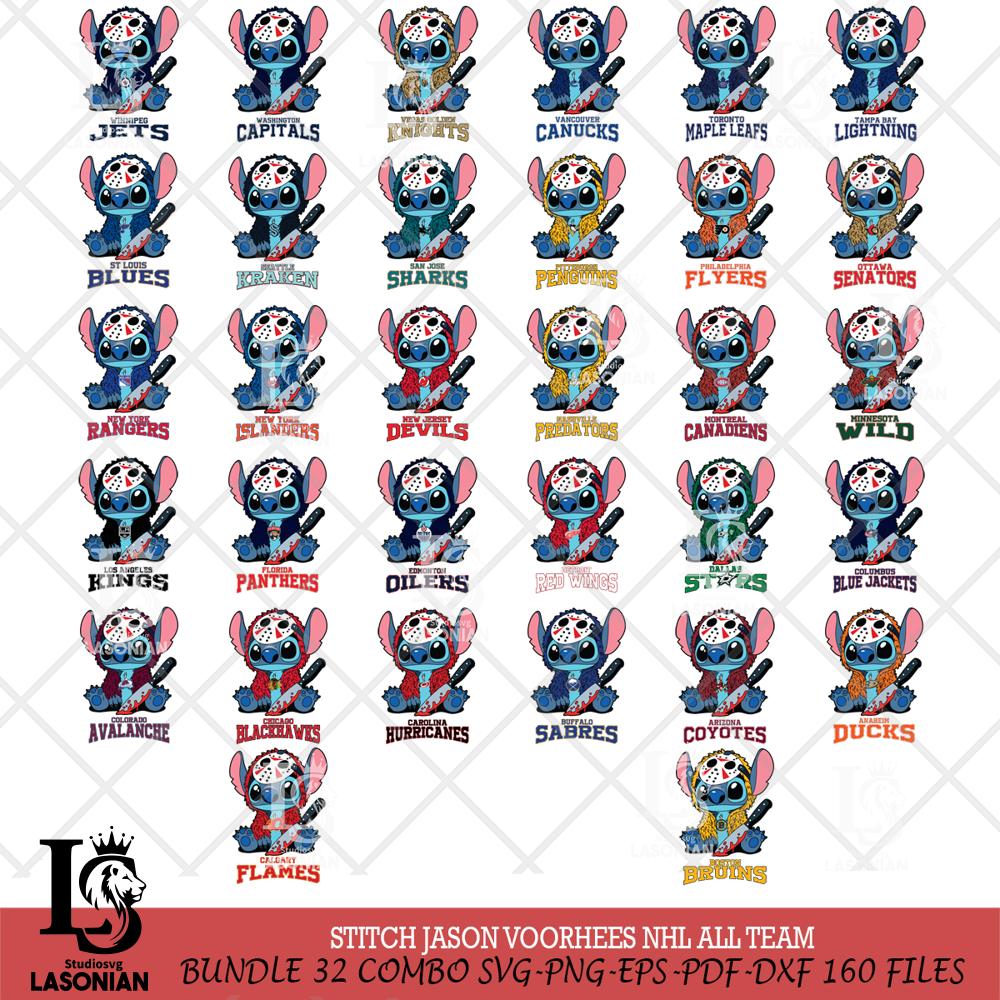 Stitch Jason Voorhees NHL – lasoniansvg