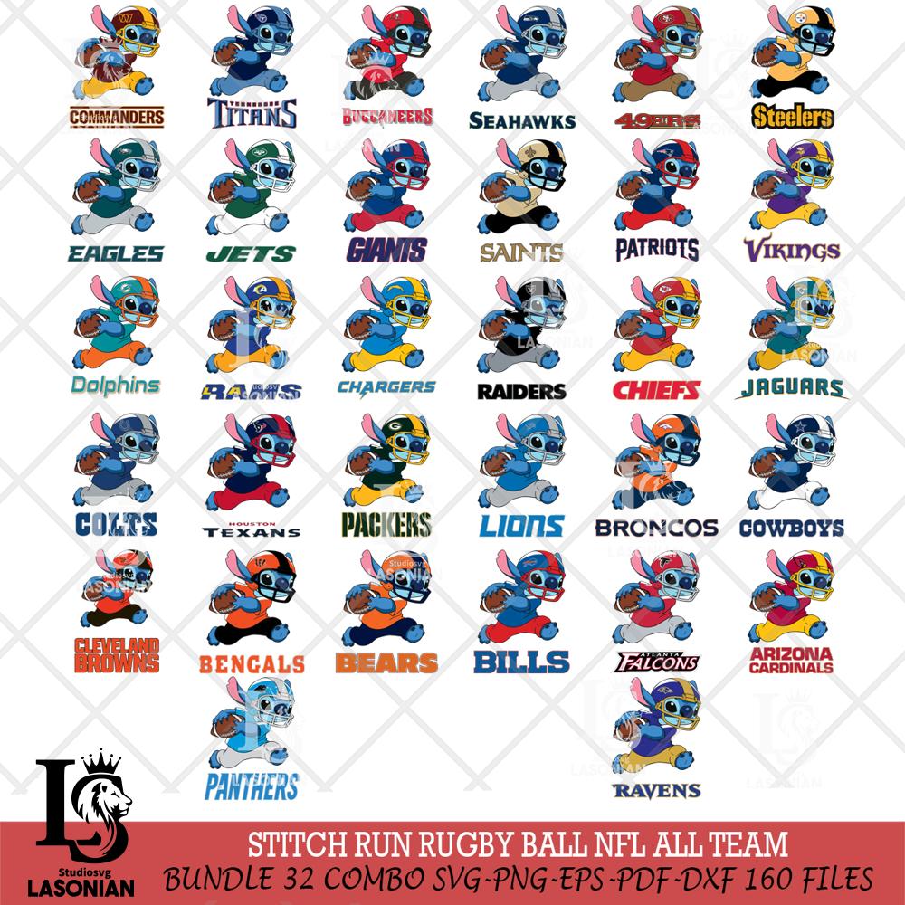 Stitch Run Rugby Ball NFL – lasoniansvg