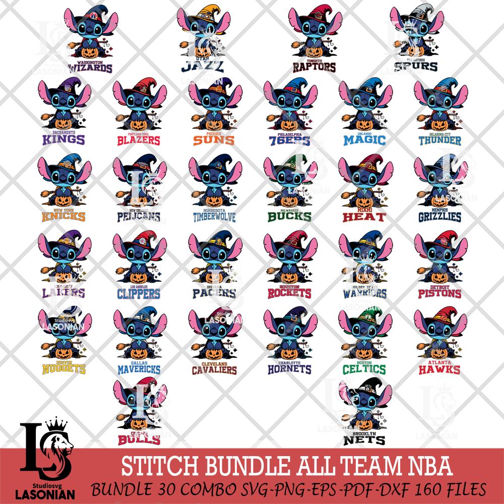 Stitch witch NBA – lasoniansvg