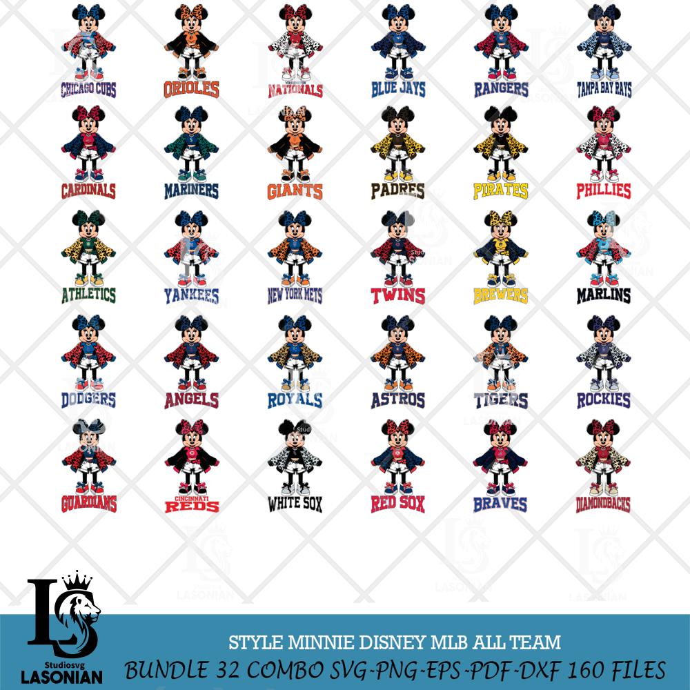 Style Minnie Disney MLB – lasoniansvg