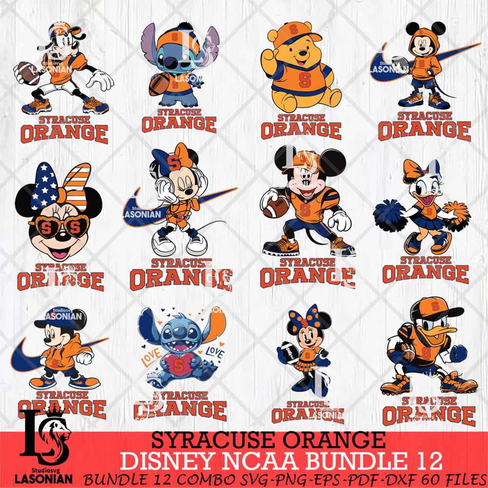 Syracuse Orange Disney NCAA Bundle Svg PNG 12 – lasoniansvg