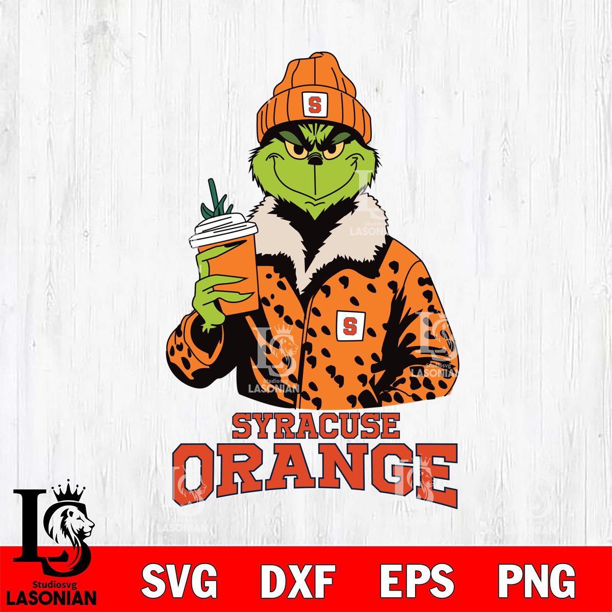 Syracuse Orange Grinch Leopard – lasoniansvg