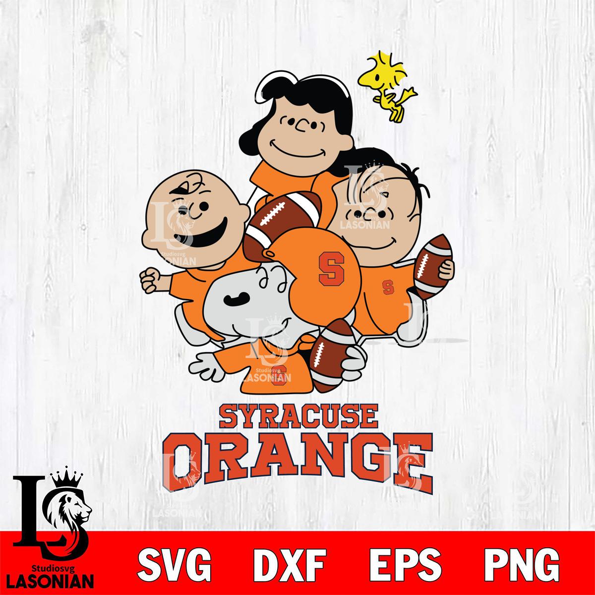 Syracuse Orange Snoopy Sport 4 – lasoniansvg