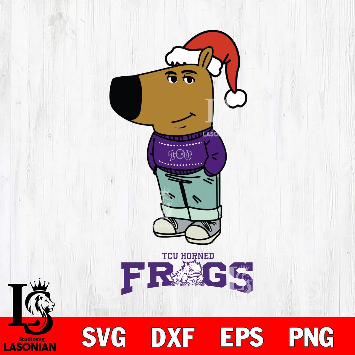 TCU Horned Frogs Chill Guy Christmas – lasoniansvg