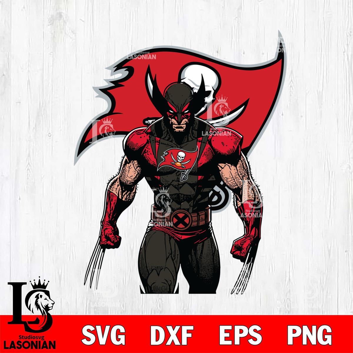 Tampa Bay Buccaneers Badass Wolverine – lasoniansvg