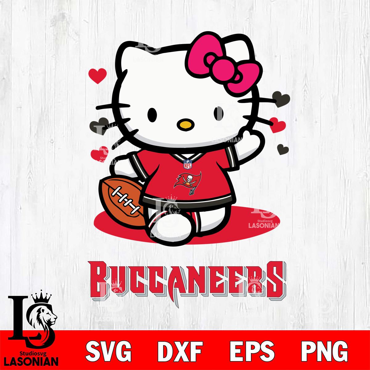 Tampa Bay Buccaneers Hello Kitty Nfl 3 – lasoniansvg