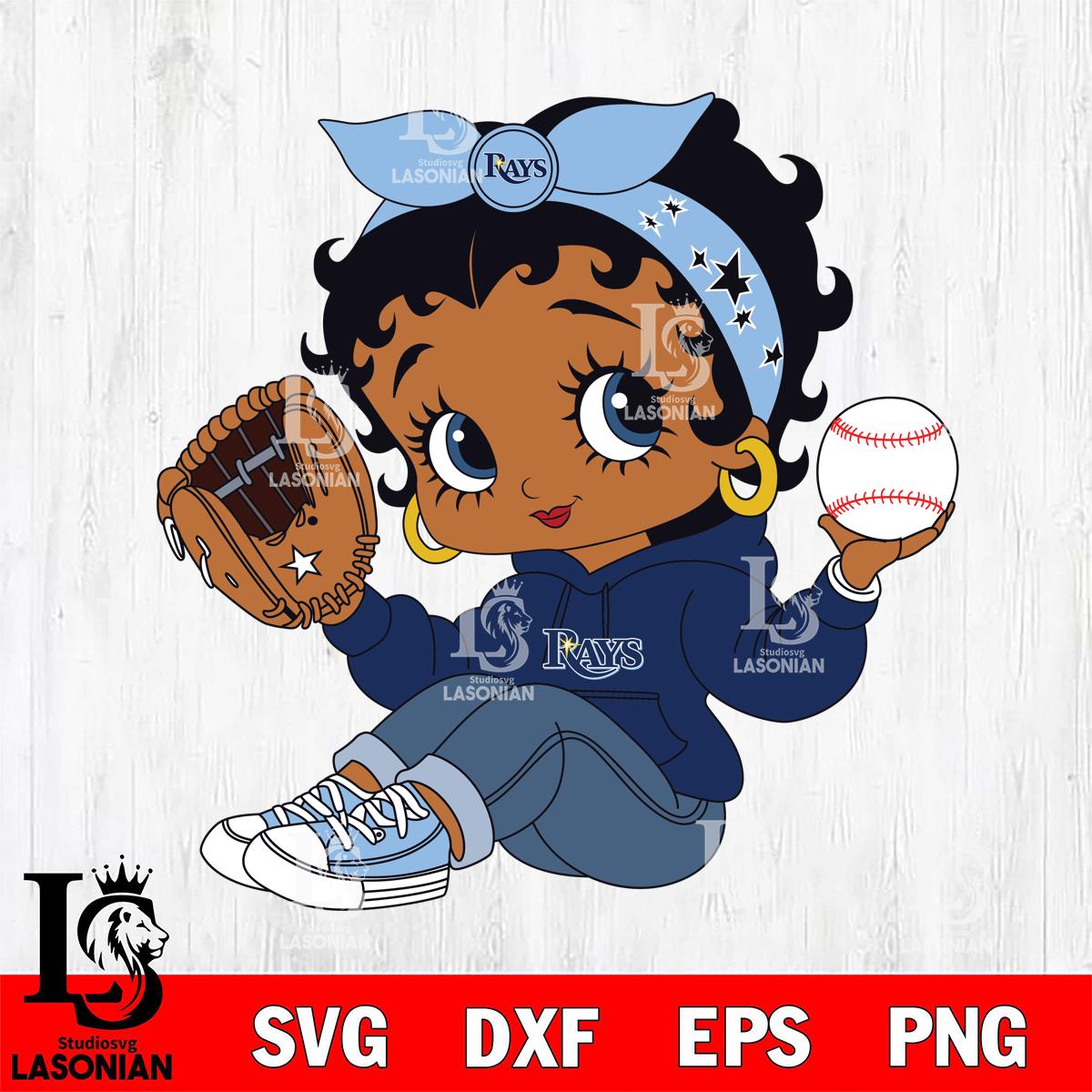 Tampa Bay Rays Betty Boop MLB – lasoniansvg