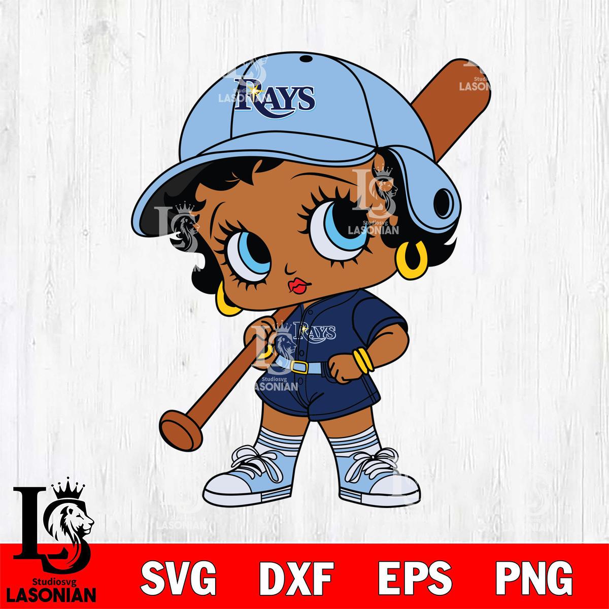 Tampa Bay Rays Betty Boop MLB 2 – lasoniansvg