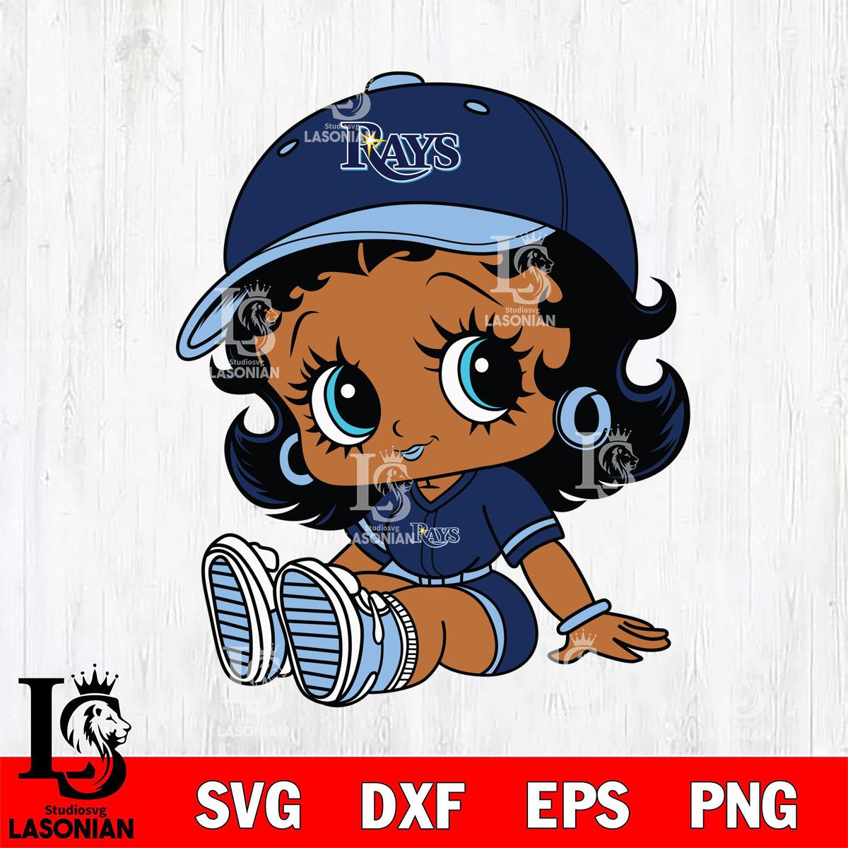 Tampa Bay Rays Betty Boop MLB 5 – lasoniansvg