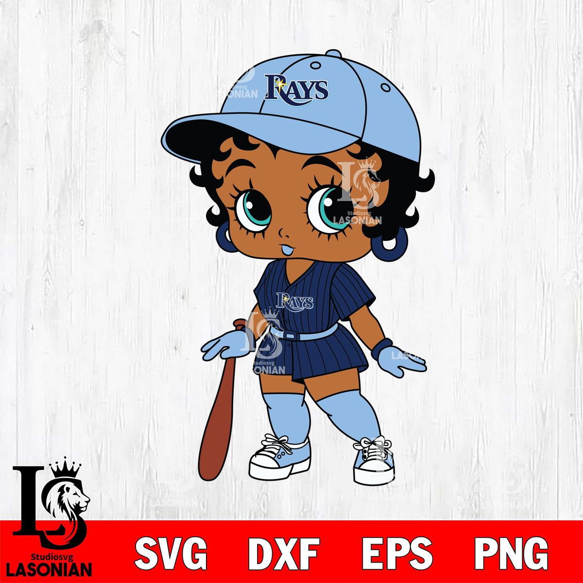 Tampa Bay Rays Betty Boop MLB 7 – lasoniansvg
