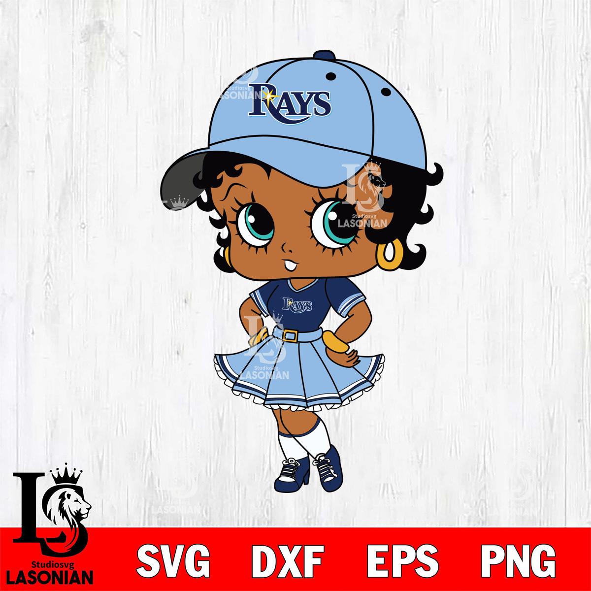 Tampa Bay Rays Betty Boop MLB 8 – lasoniansvg