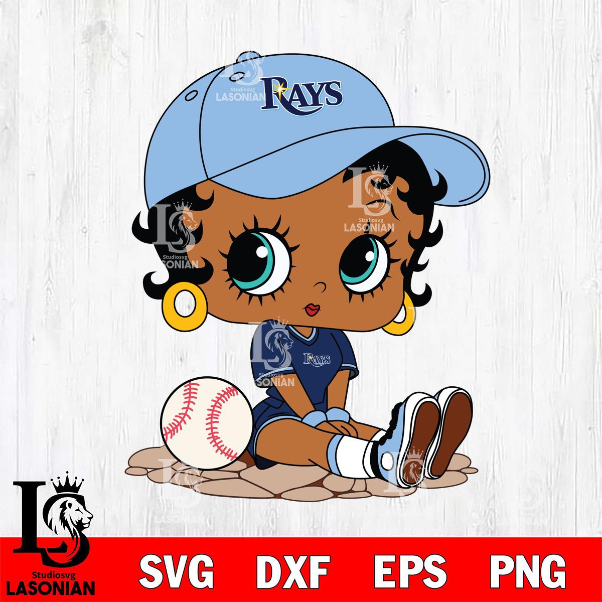 Tampa Bay Rays Betty Boop MLB 9 – lasoniansvg