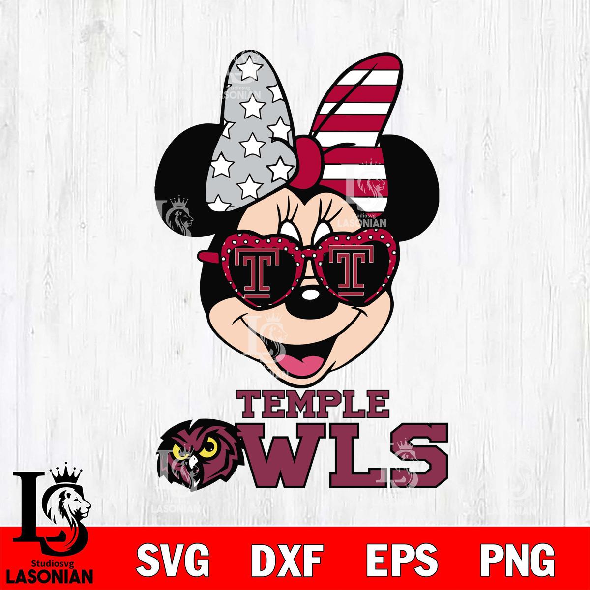 Temple Owls Minnie Mouse Love 2 – lasoniansvg