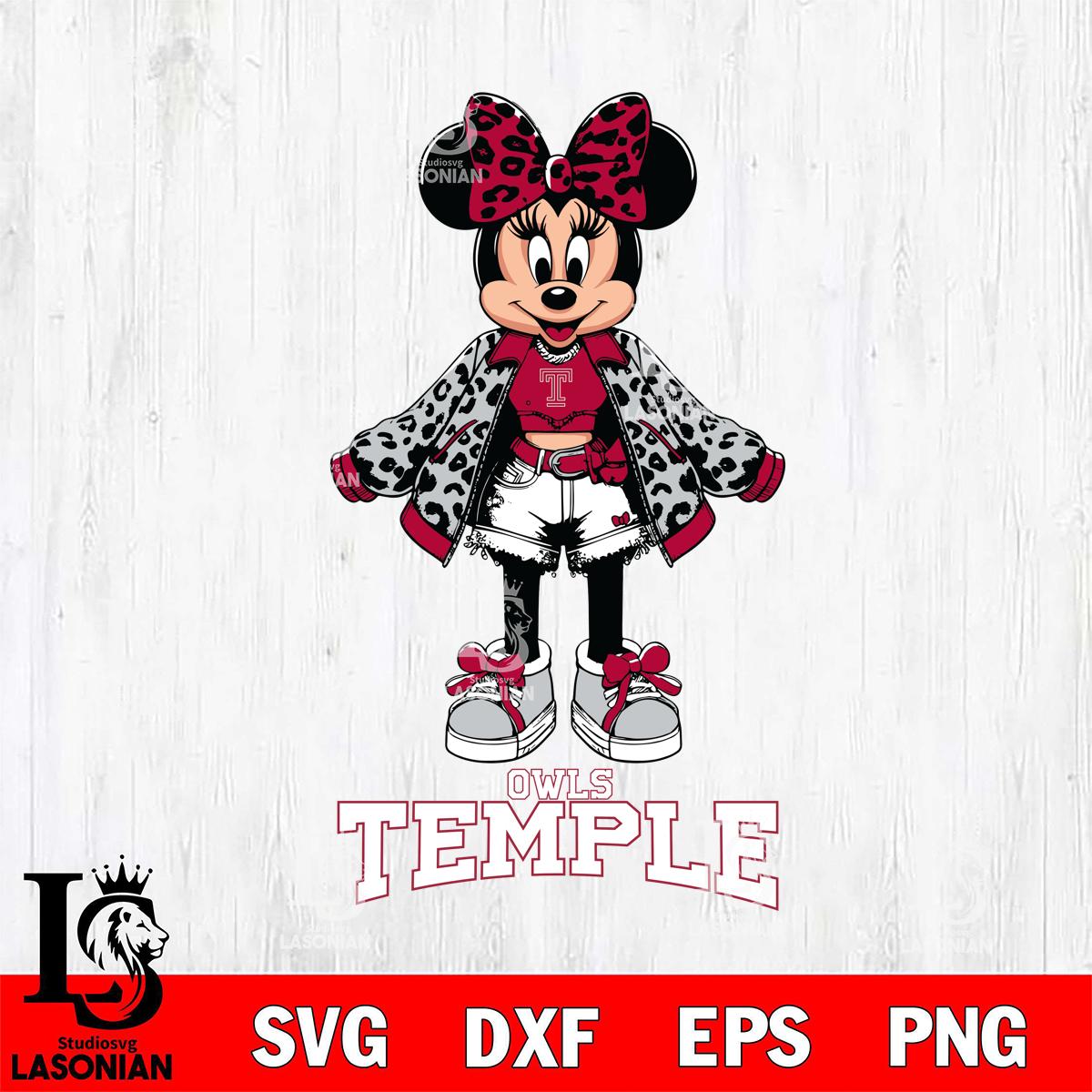 Temple Owls Style Minnie Disney – lasoniansvg