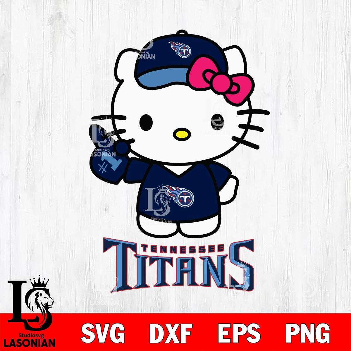 Tennessee Titans Hello Kitty Best Fan – lasoniansvg