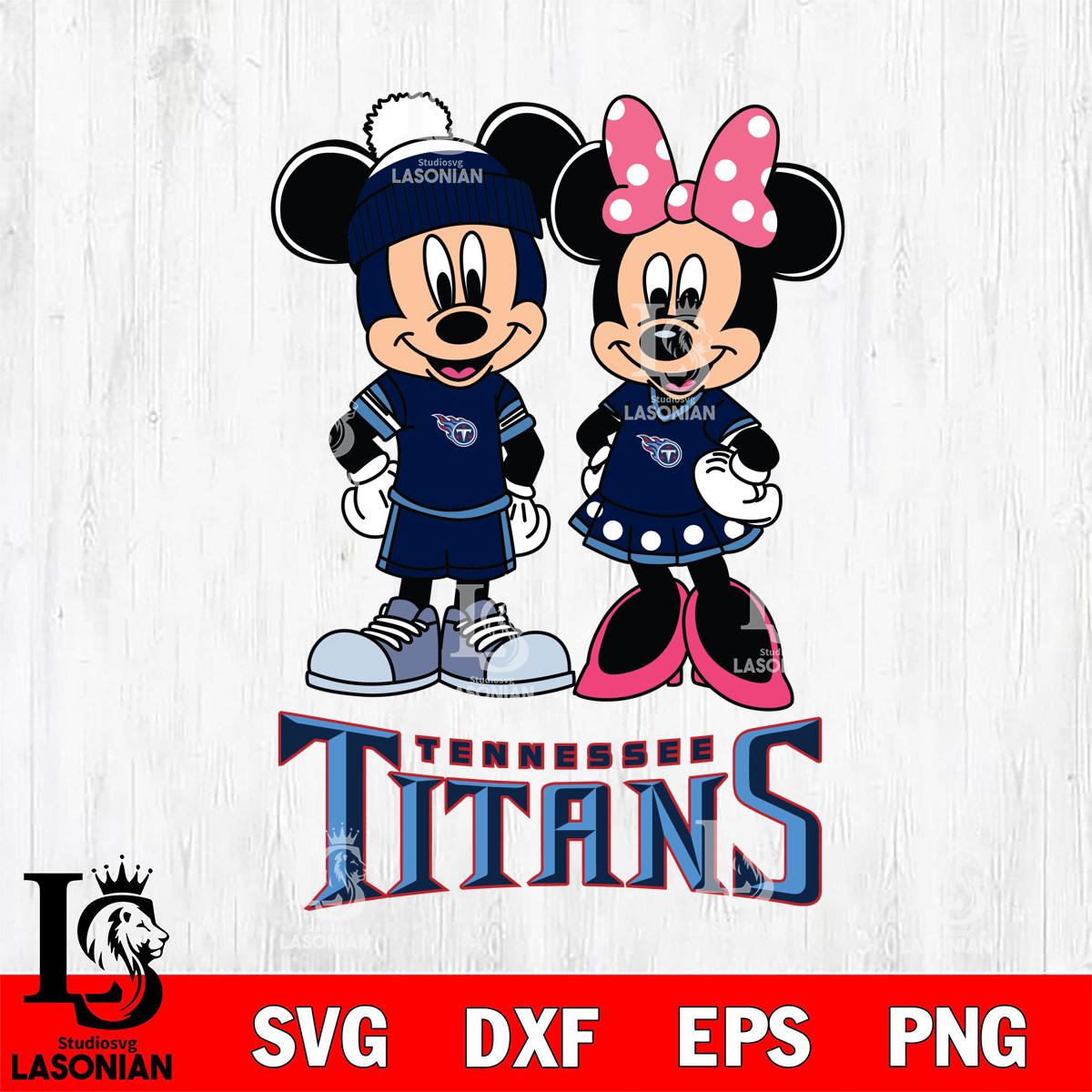 Tennessee Titans Mickey Minnie Mouse Pink – lasoniansvg