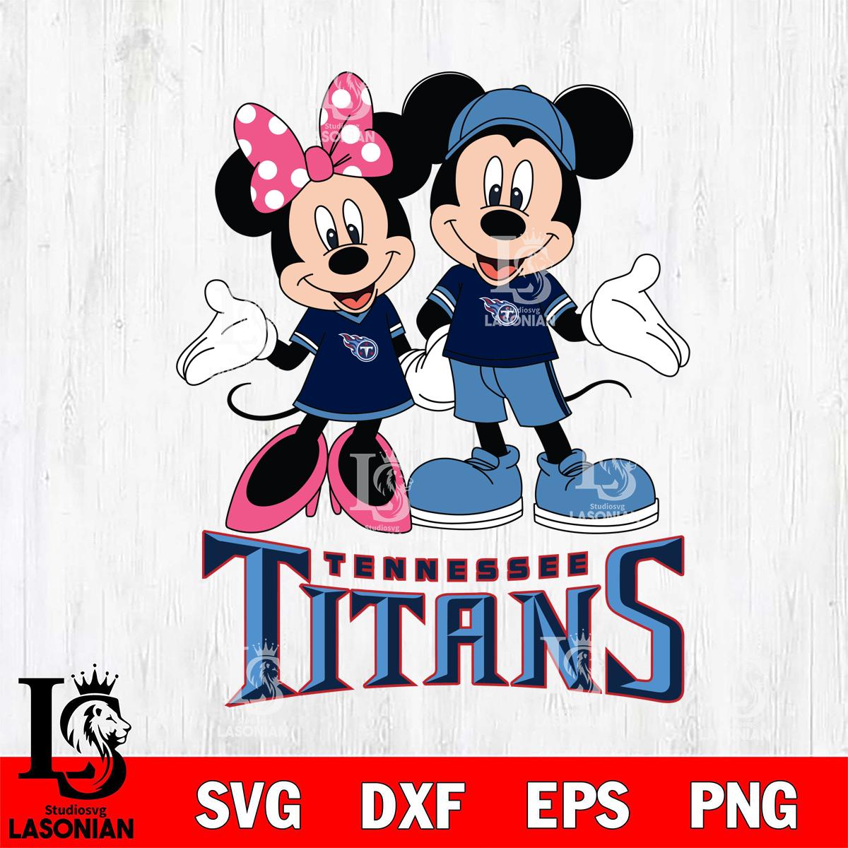 Tennessee Titans Mickey Minnie Mouse Sport – lasoniansvg