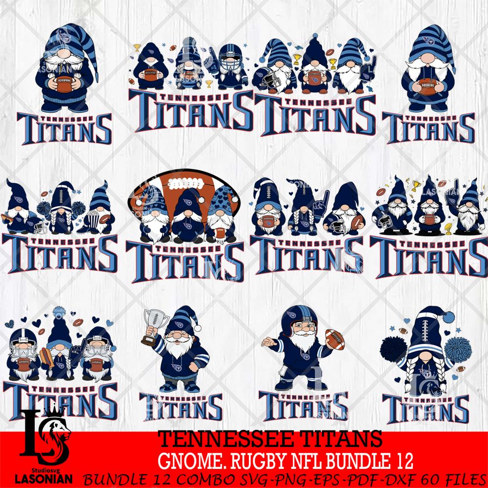 Tennessee Titans Gnome Football NFL Bundle – lasoniansvg