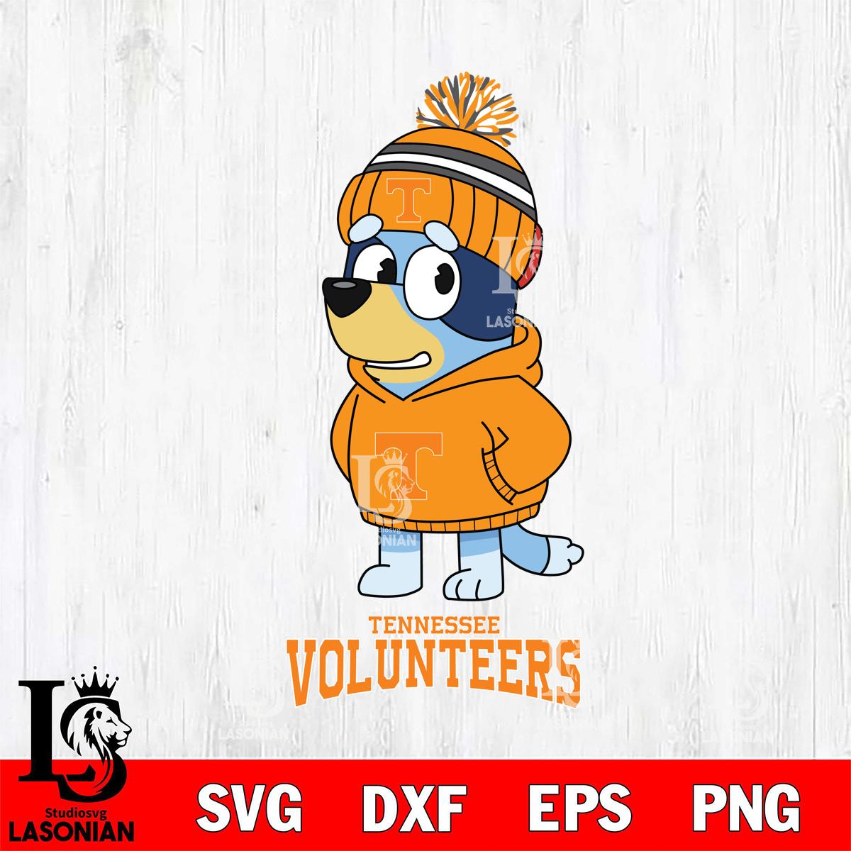 Tennessee Volunteers Bluey Hoodie rugby – lasoniansvg