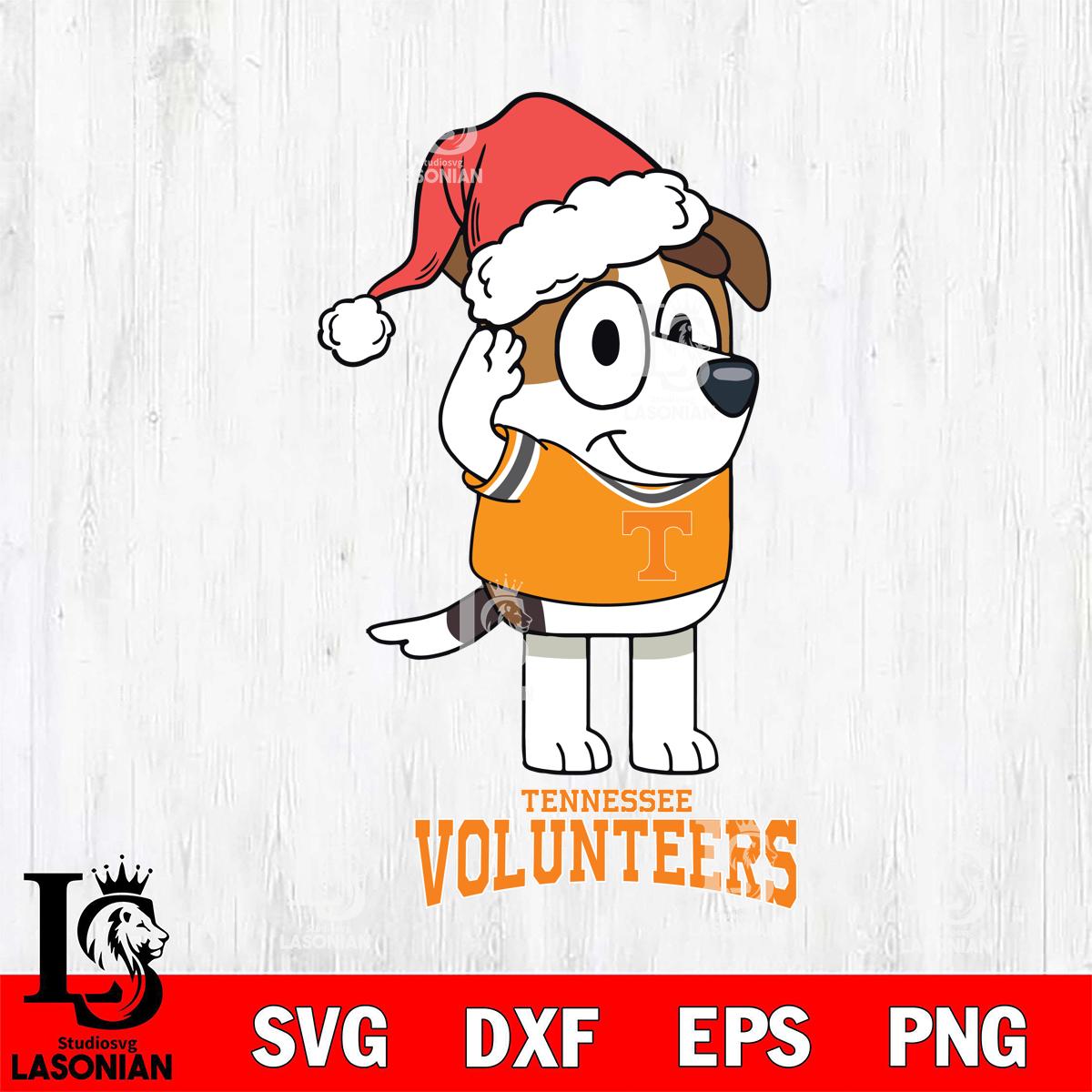 Tennessee Volunteers Christmas Bluey Jack Sport – lasoniansvg