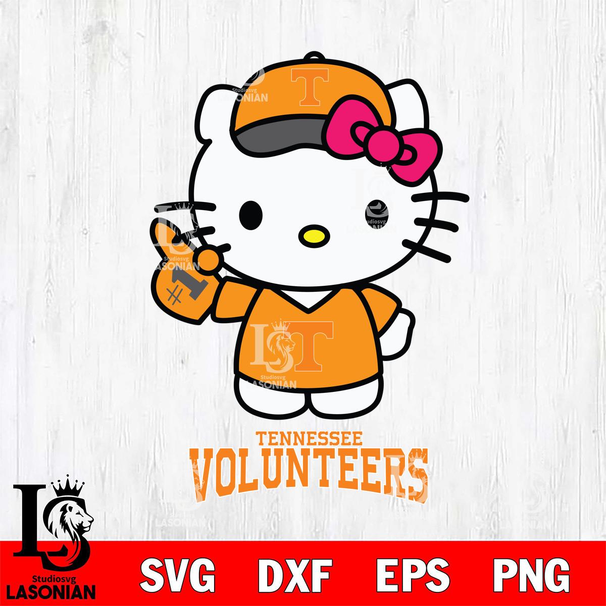 Tennessee Volunteers Hello Kitty Best Fan – lasoniansvg