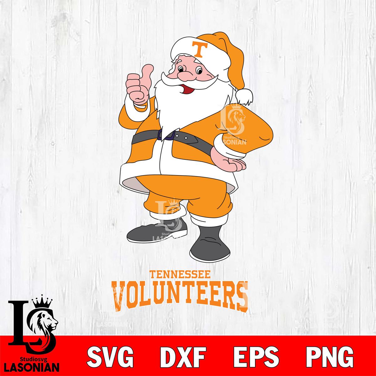 Tennessee Volunteers Santa claus – lasoniansvg