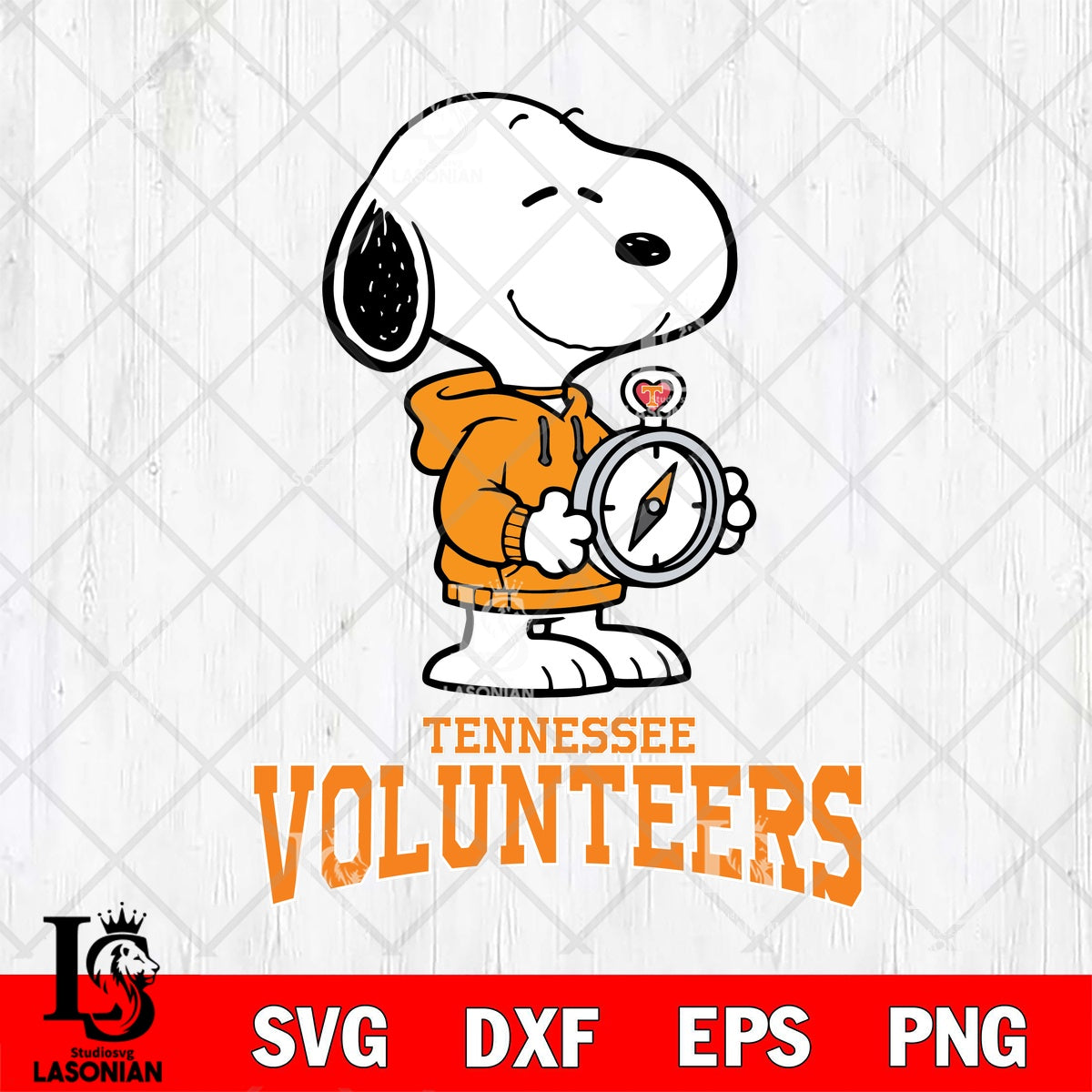 Tennessee Volunteers Snoopy Holding Compass File cut , Criucut ...