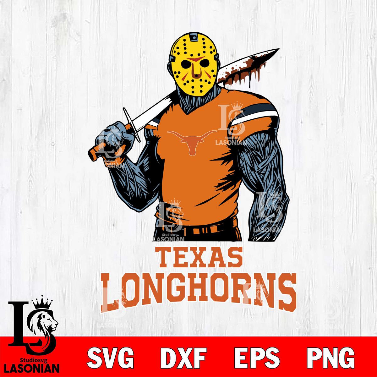 Texas Longhorns Jason Voorhees 7 – lasoniansvg