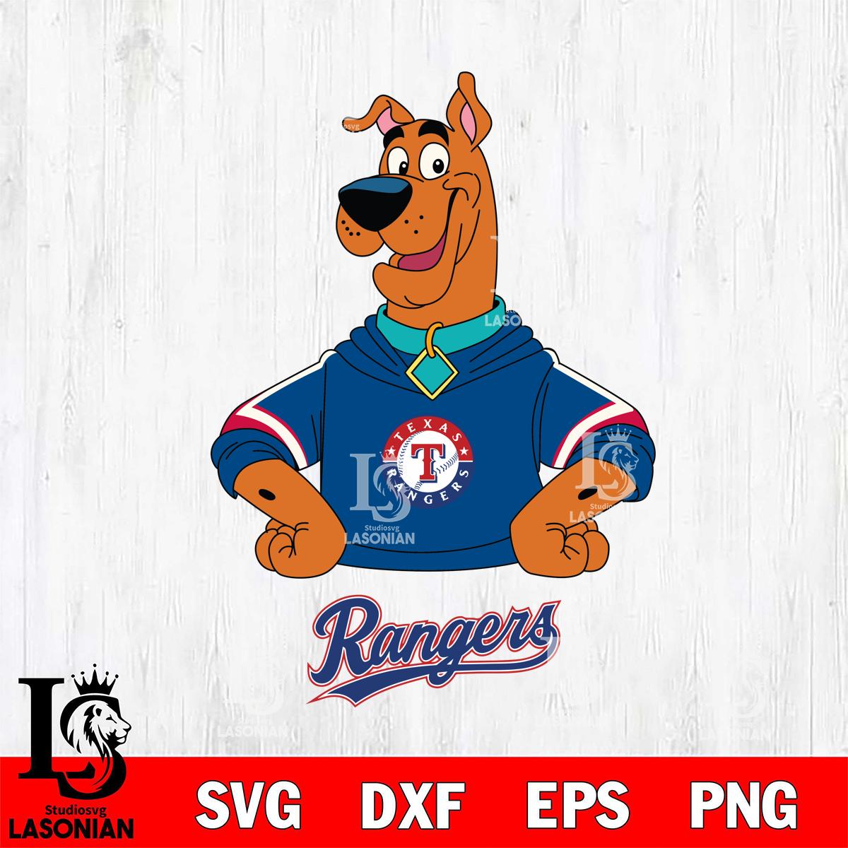 Texas Rangers Scooby – lasoniansvg