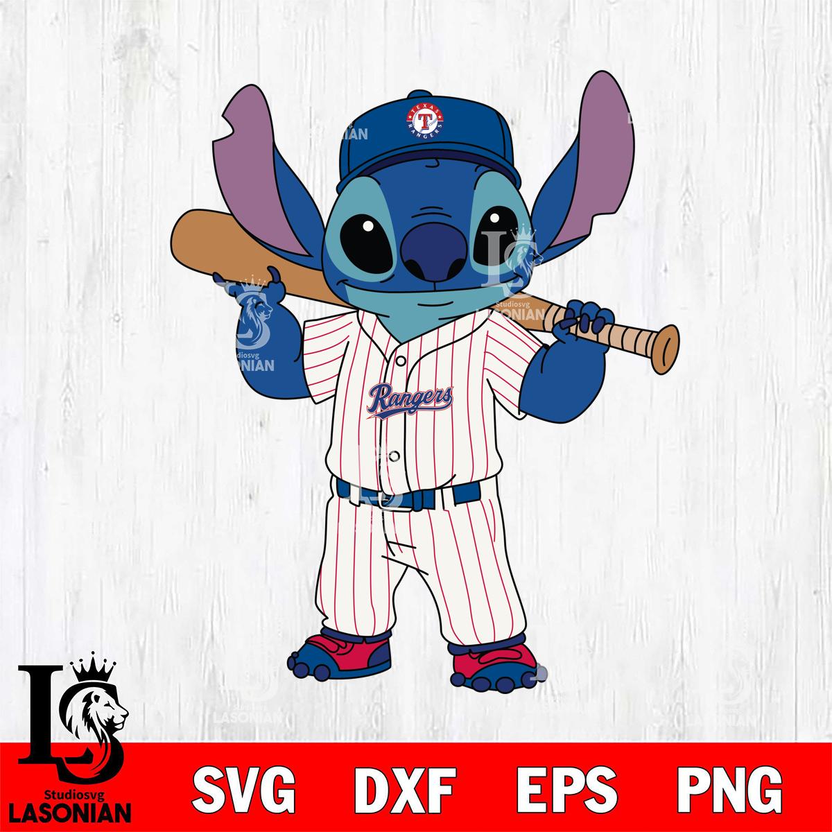 Texas Rangers Stitch Bat Shoulder – lasoniansvg